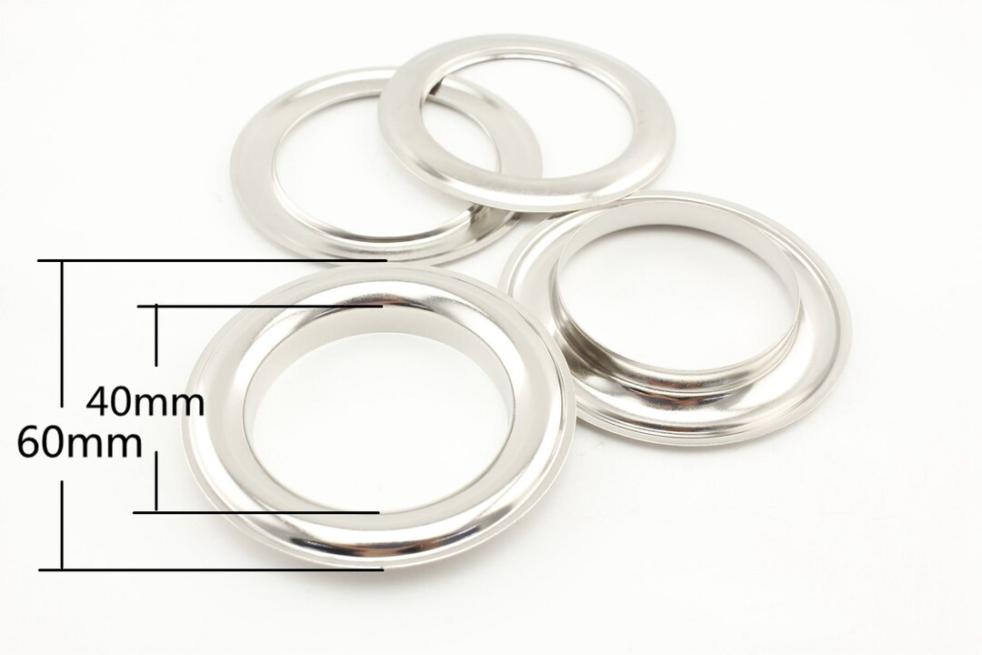 14 Sets of 40mm (inner Size ) Large Eyelets Grommets for Bag Purse ...