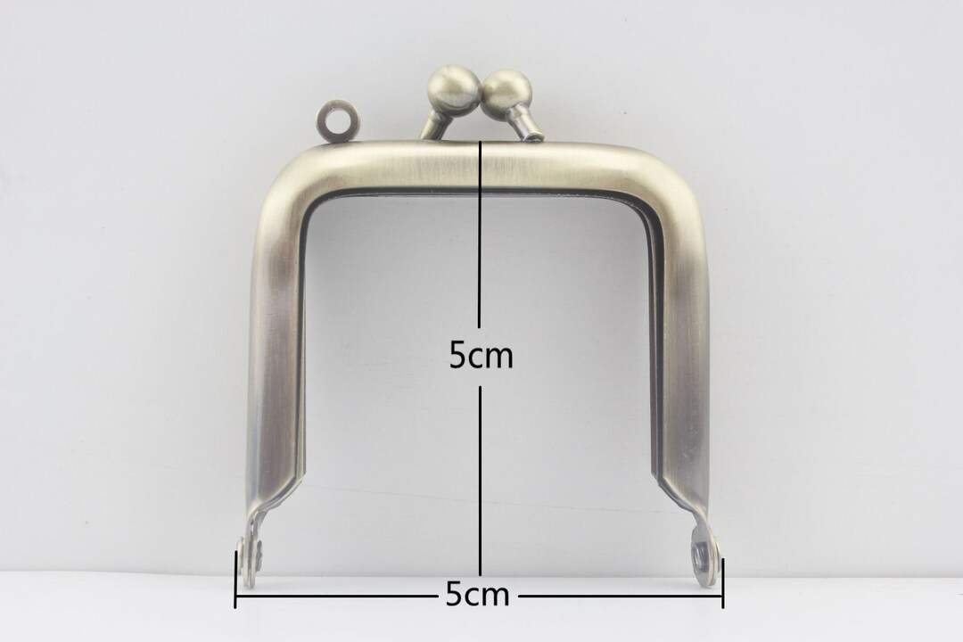 2 Inch 5CM Coin Bag Purse Frame Clasp Hardware Glue in Purse Making ...