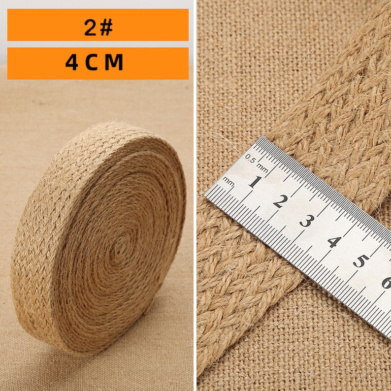 Jute Webbing Rope ,various Sizes Sold by 5 Yards - Etsy