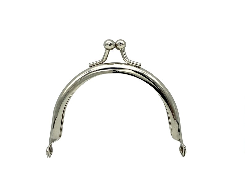 3 Inch 7.5 CM Half Round Coin Bag Purse Frame Clasp Hardware Glue in ...