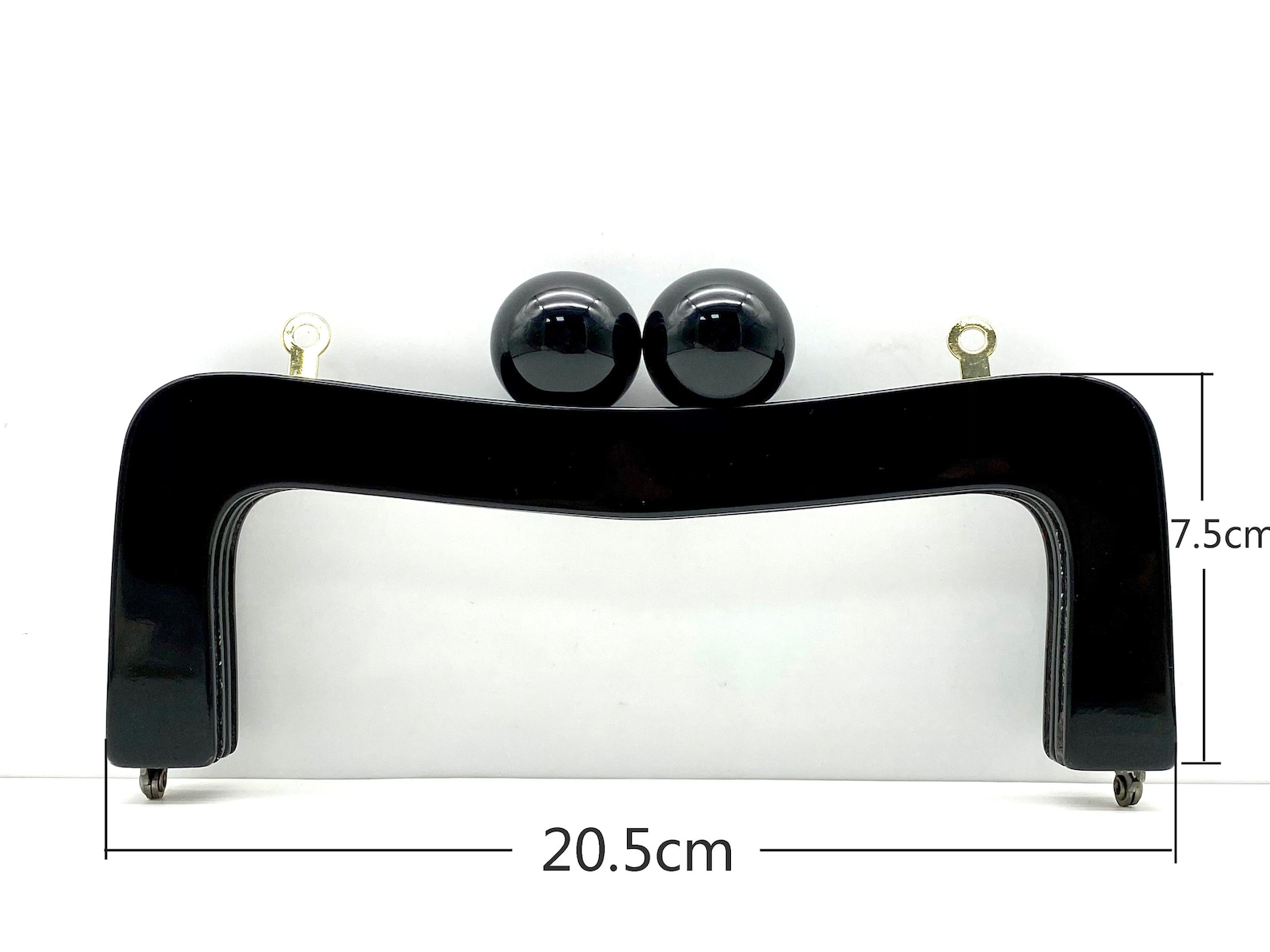 8 Inch Acrylic Resin Bag Purse Frame Mint White Blueish Gray | Etsy