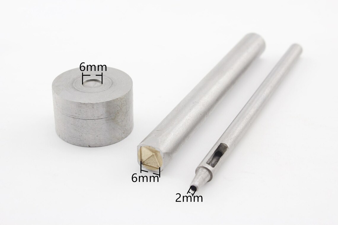 6mm Pyramid Head Studs Rivets Setter Tool - Etsy