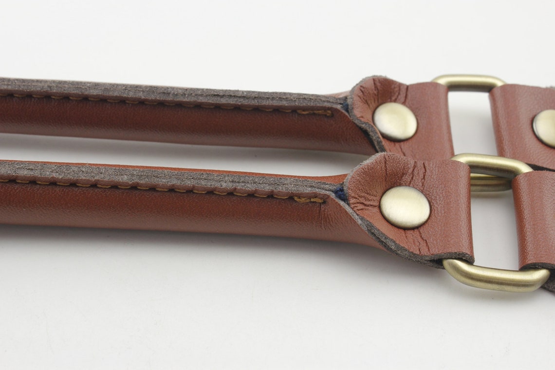 Pair of 22 Inch Sew in Microfiber PU Leather Bag Purse Strap - Etsy