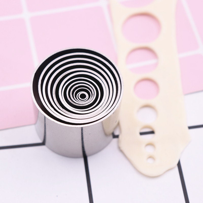 Set of 12 Sizes Micro Mini Stainless Steel Small Round Circle - Etsy