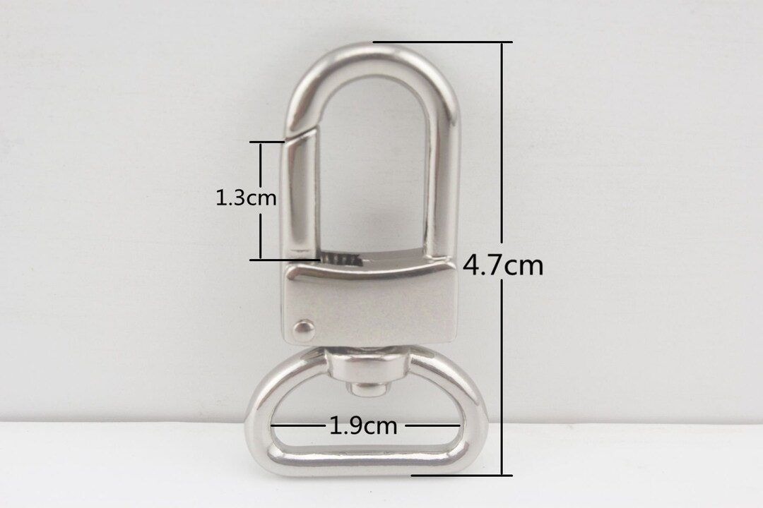 8pcs of 3/4 Inch 19mm Push Gate Swivel Snap Clasp Hook for Purse Bag ...