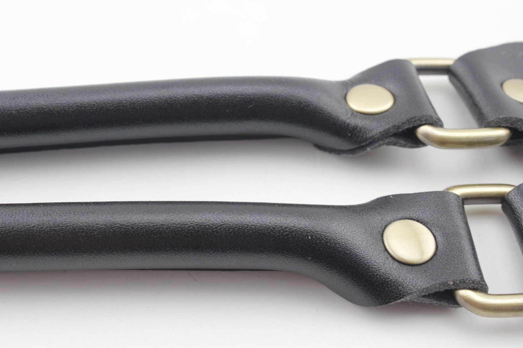 Pair of 23.5 Inch Sew in Microfiber PU Leather Bag Purse Strap - Etsy