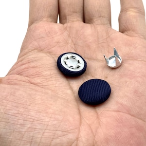 25 Sets of 16mm Hat Cap Top Buttons for Baseball Cap Hat Buttons ...