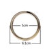 10pcs of 2 Inch 50 Mm Zinc Alloy Cast O Rings for Bag Purse - Etsy