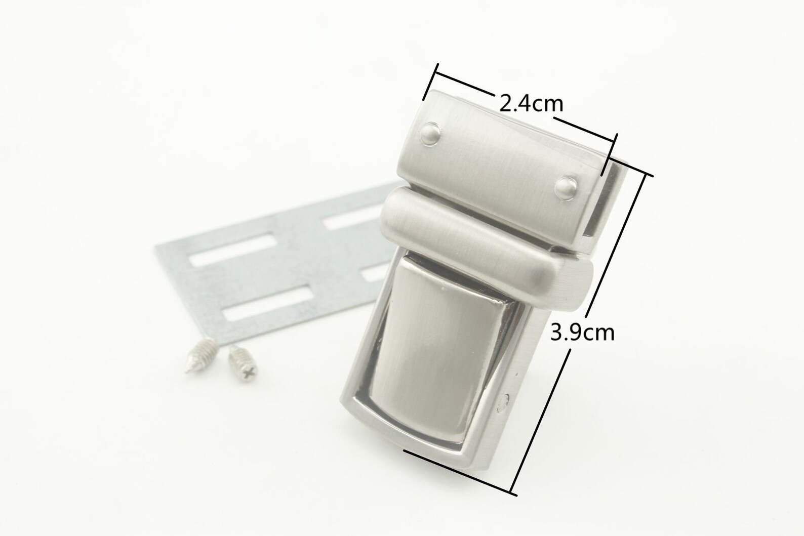 24mm X 39mm Press Tongue Thumb Latch Lock Clutch Purse Handbag - Etsy