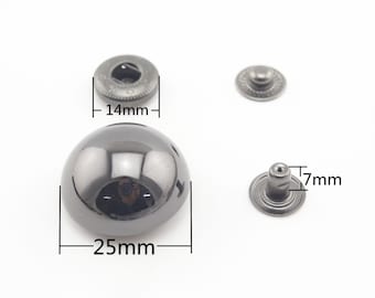 Flat Cap Spring Snap Fastener - Etsy