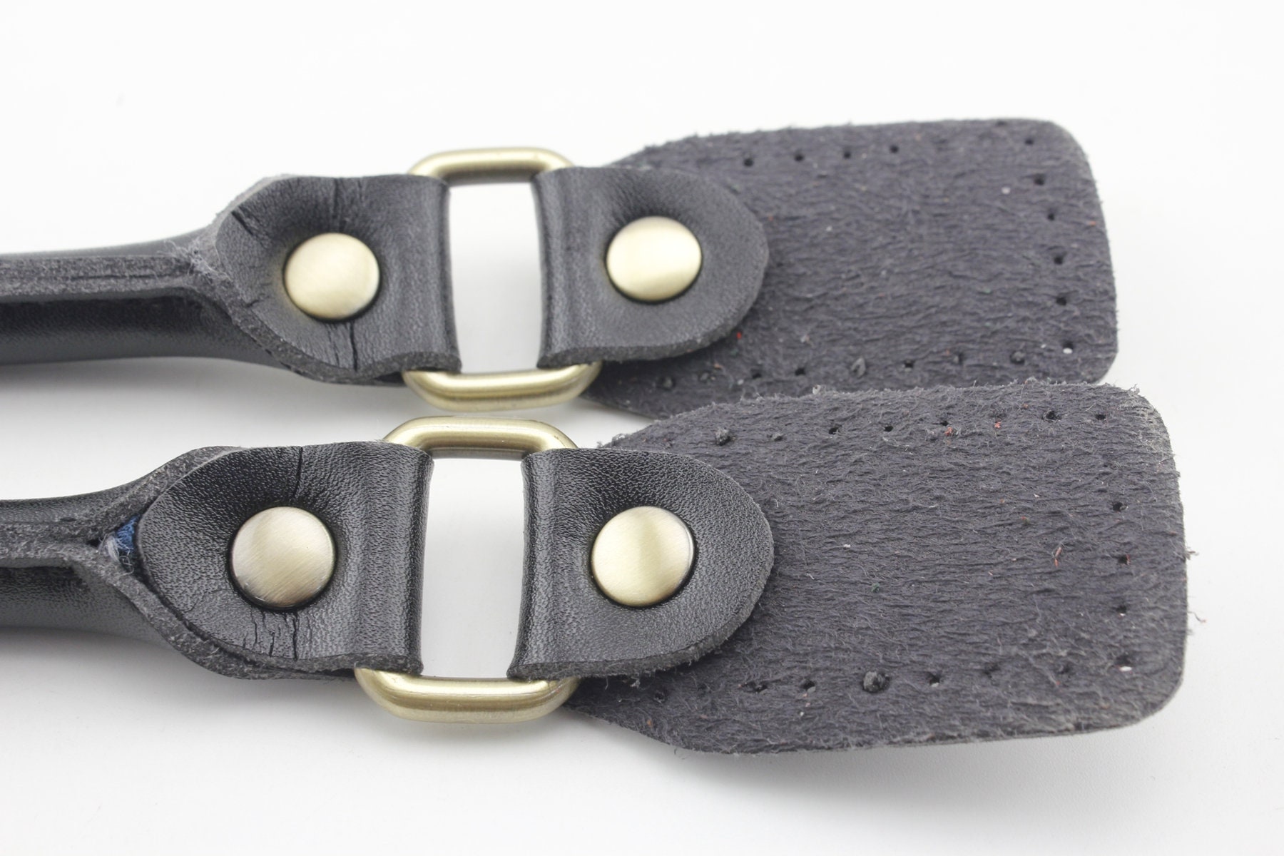 Pair of 23.5 Inch Sew in Microfiber PU Leather Bag Purse Strap - Etsy