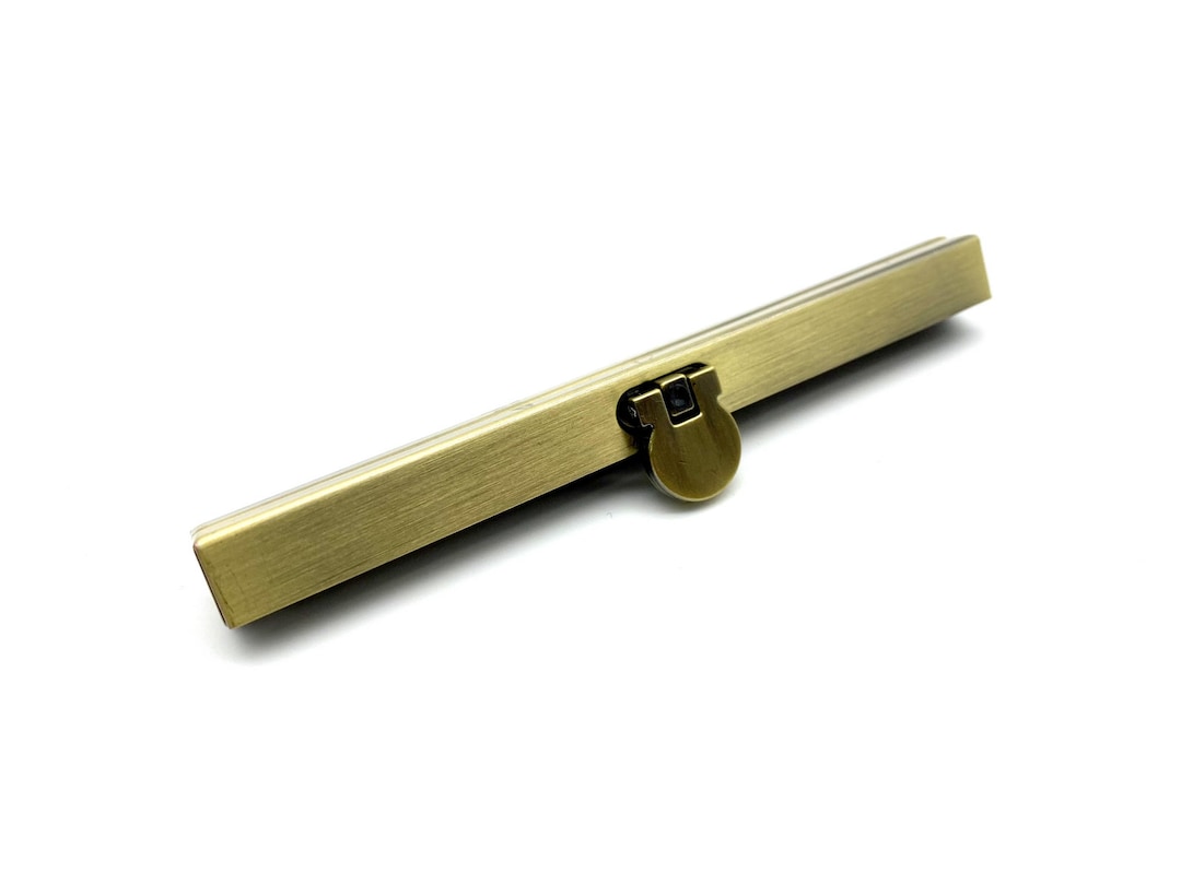 4 1/2 Inch 11.5cm Metal Bar Lock Wallet Bag Purse Frame Wallet Frame ...