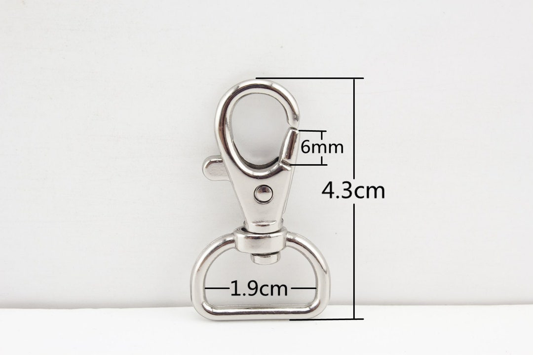 12pcs of 3/4 Inch 19mm Trigger Snap Hooks Clasp for Keychains and Key ...