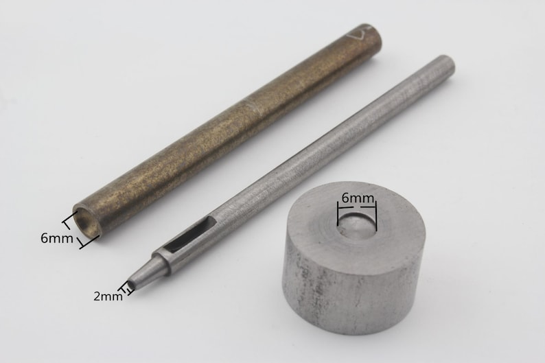 6mm Double Dome Cap Rivet Setter Install Tools Kit | Etsy