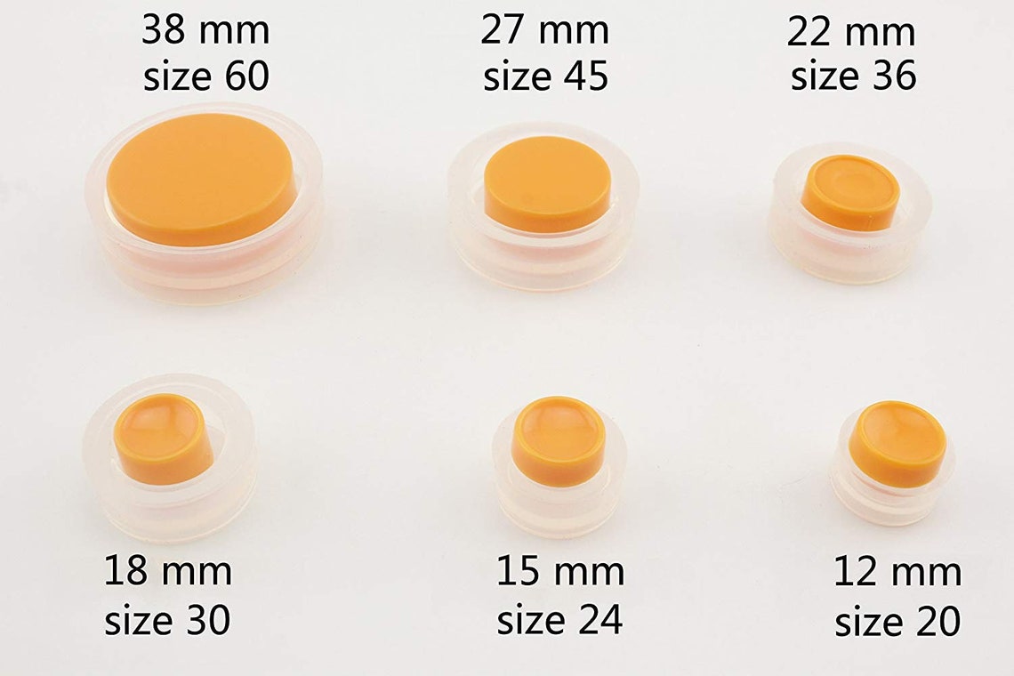 12mm15mm 18mm 22mm27mm 38mm Size 20 24 30 36 45 60 - Etsy