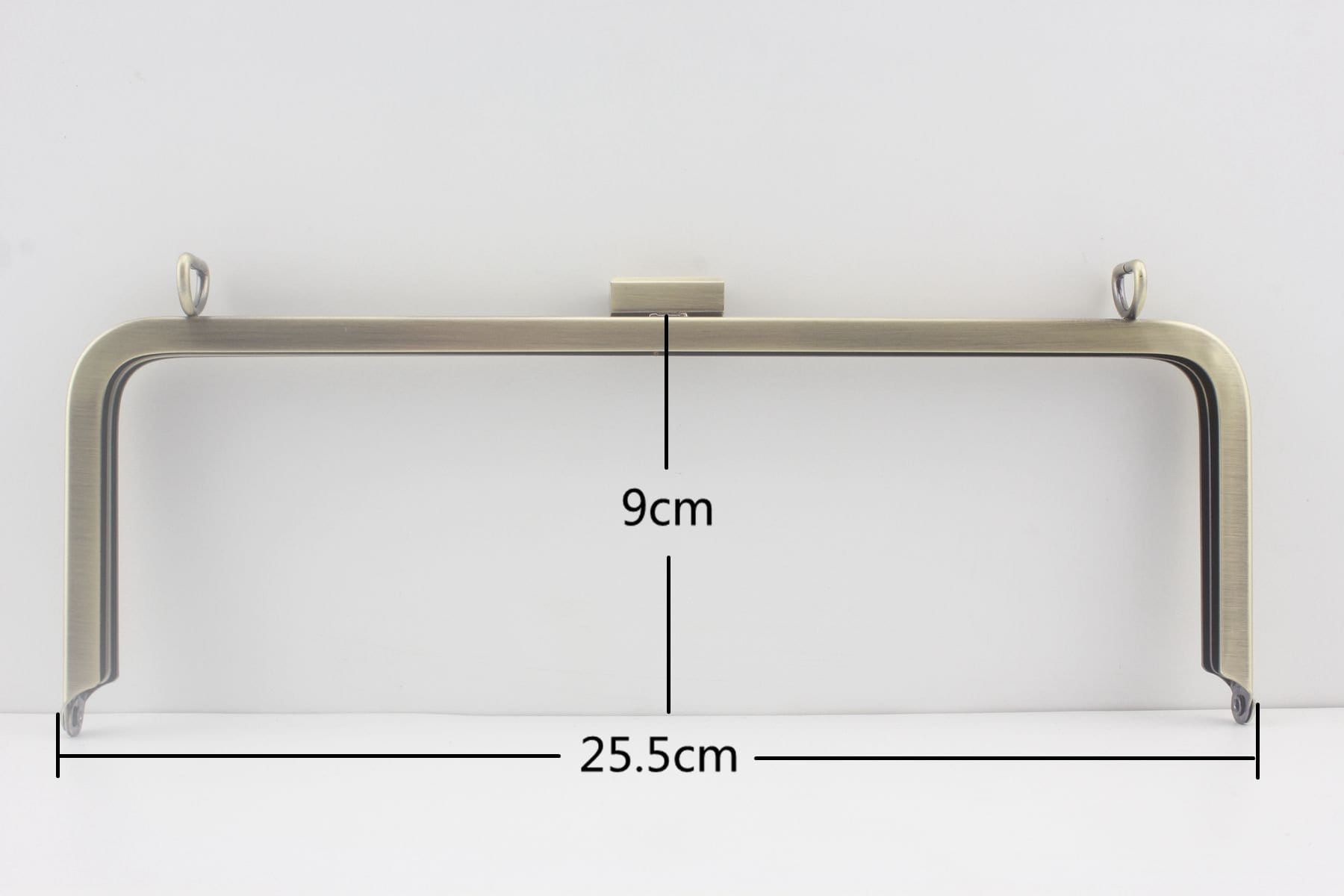 10 inch 25.5cm heavy weight rectangle bag purse frame clasp | Etsy