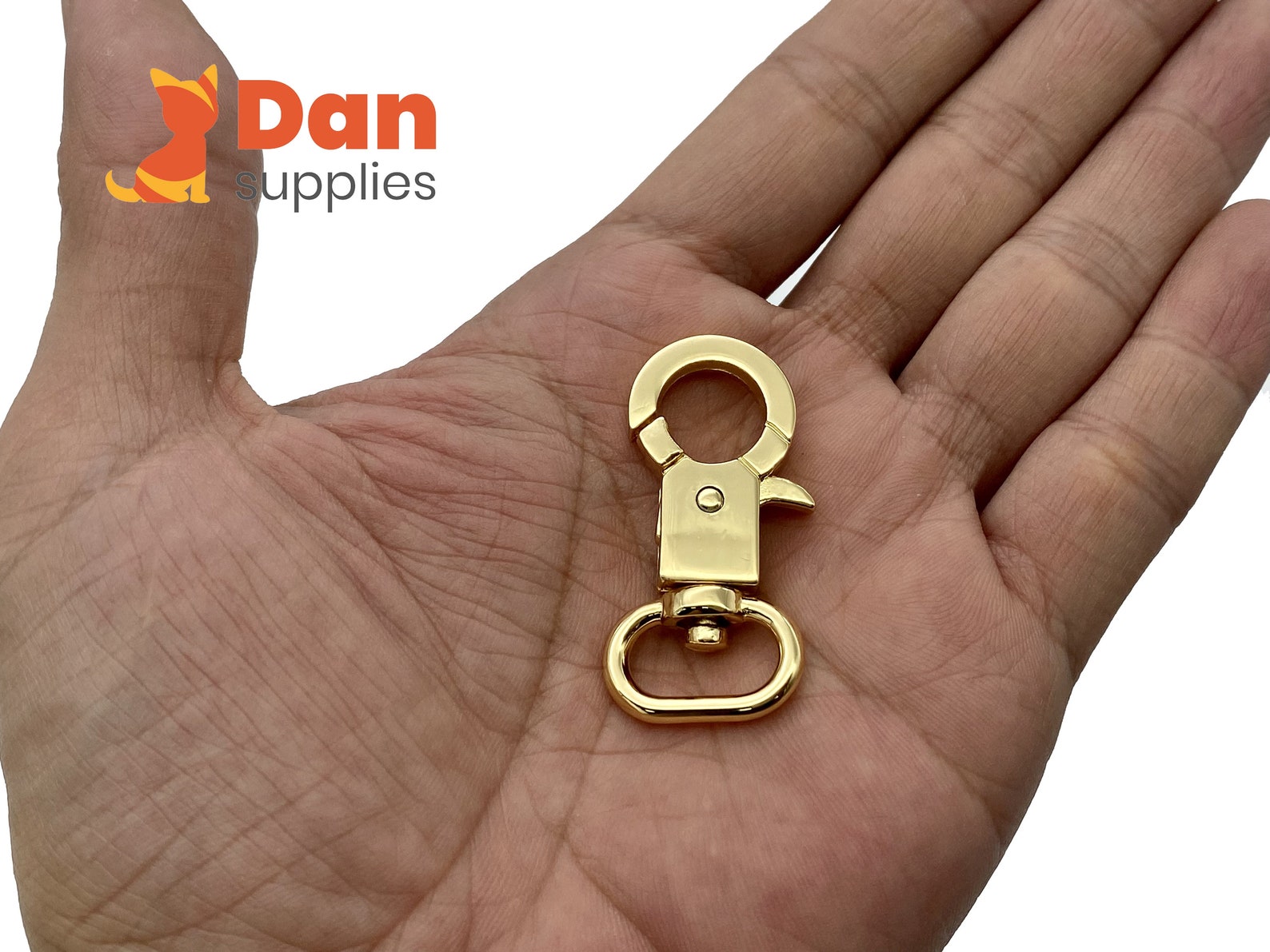 10pcs of 5/8 Inch 15mm Push Gate Swivel Snap Clasp Hook for - Etsy