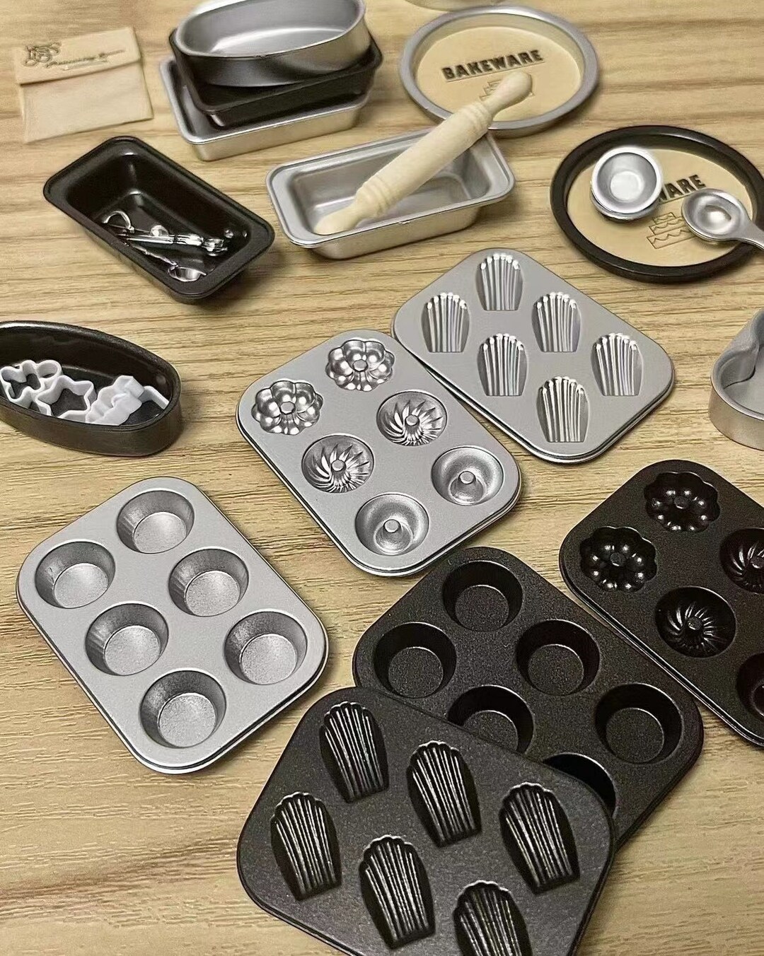 In Stock Miniature Bakeware Set 12 Pieces Bakeware Sets Baking Sets ...