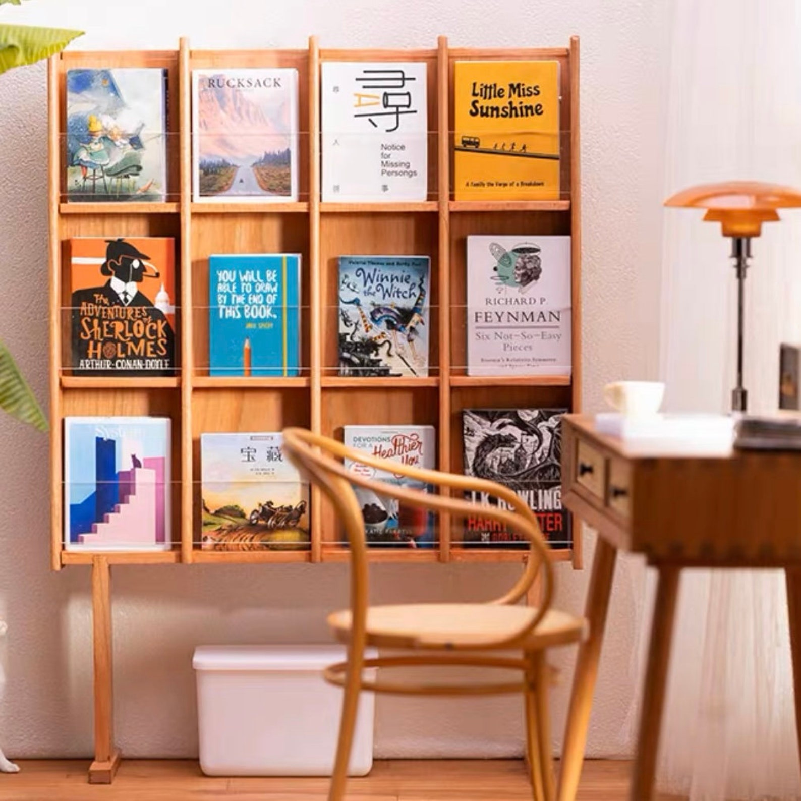 In Stock Miniatures 1/6 Scale Book Shelf Doll House Shelf Doll House ...