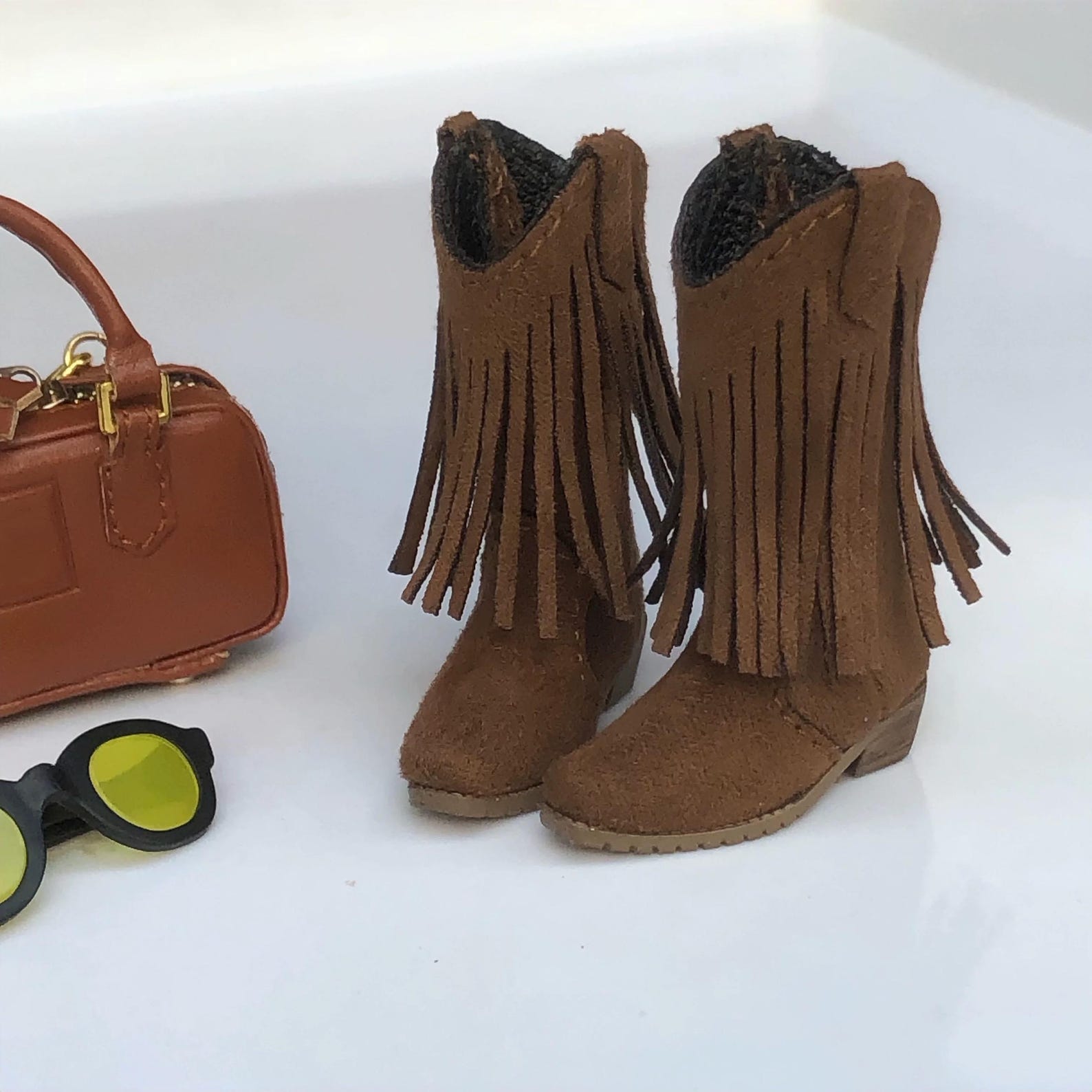 Handmade Tassel Doll Boots: 1/6 Scale Blythe/ob22/ob24 - Etsy