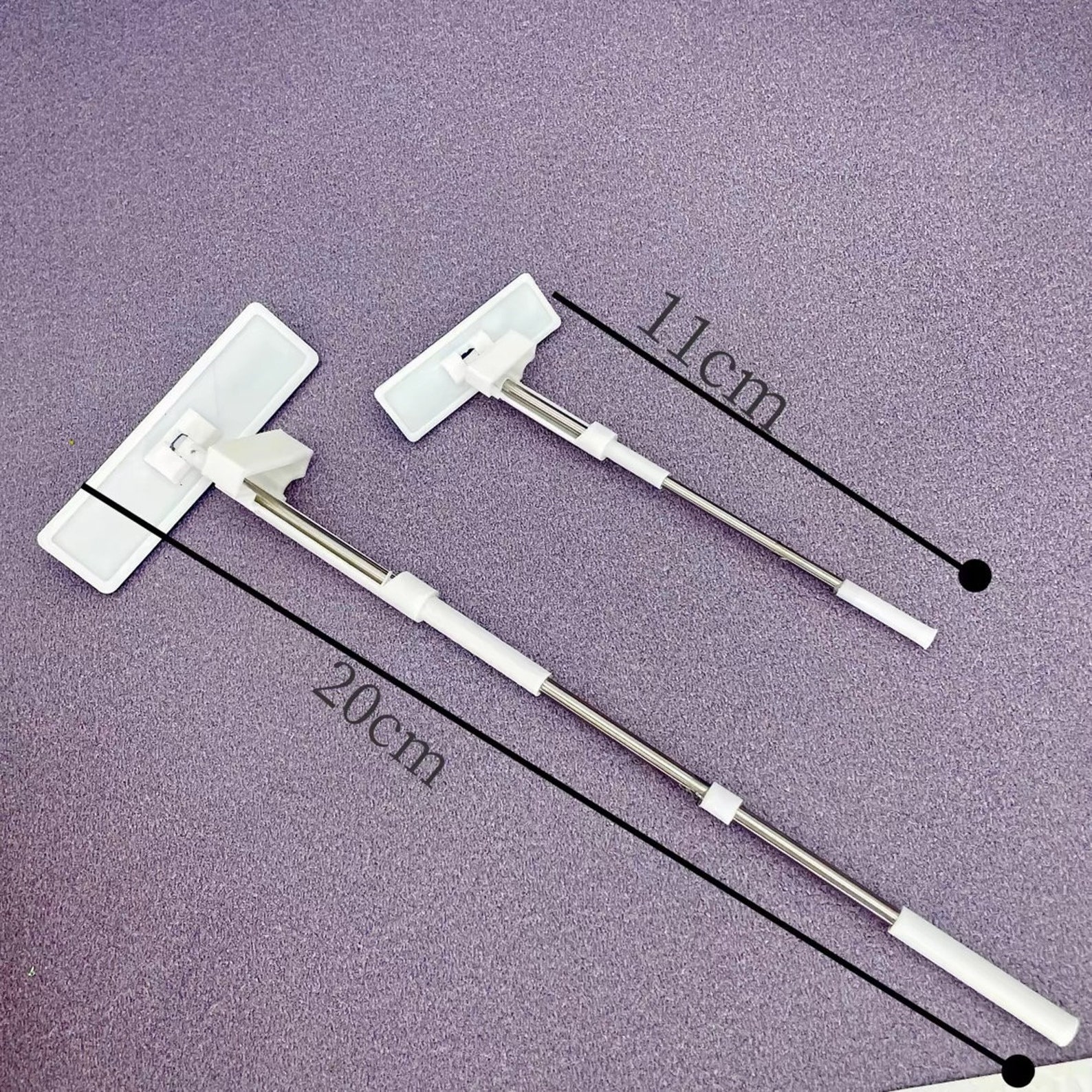 Miniature Dollhouse Mop: 1/6 & 1/12 Scale Cleaning Tool - Etsy