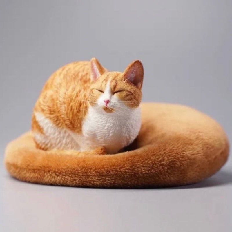 1/6 Scale Cat Figurine - Etsy