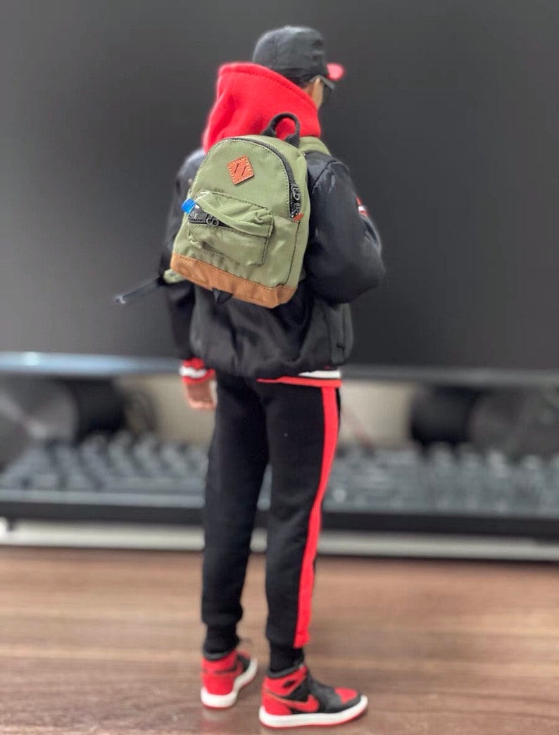 In Stock !! 1/6 Scale Miniature Backpack for Blythe 1:6 Backpack 1/6 ...