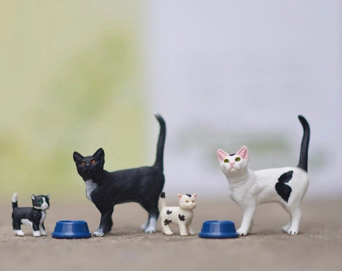 In Stock Miniatures Cat Mini Cat for Doll Ob11 Cat Blythe Cat for ...