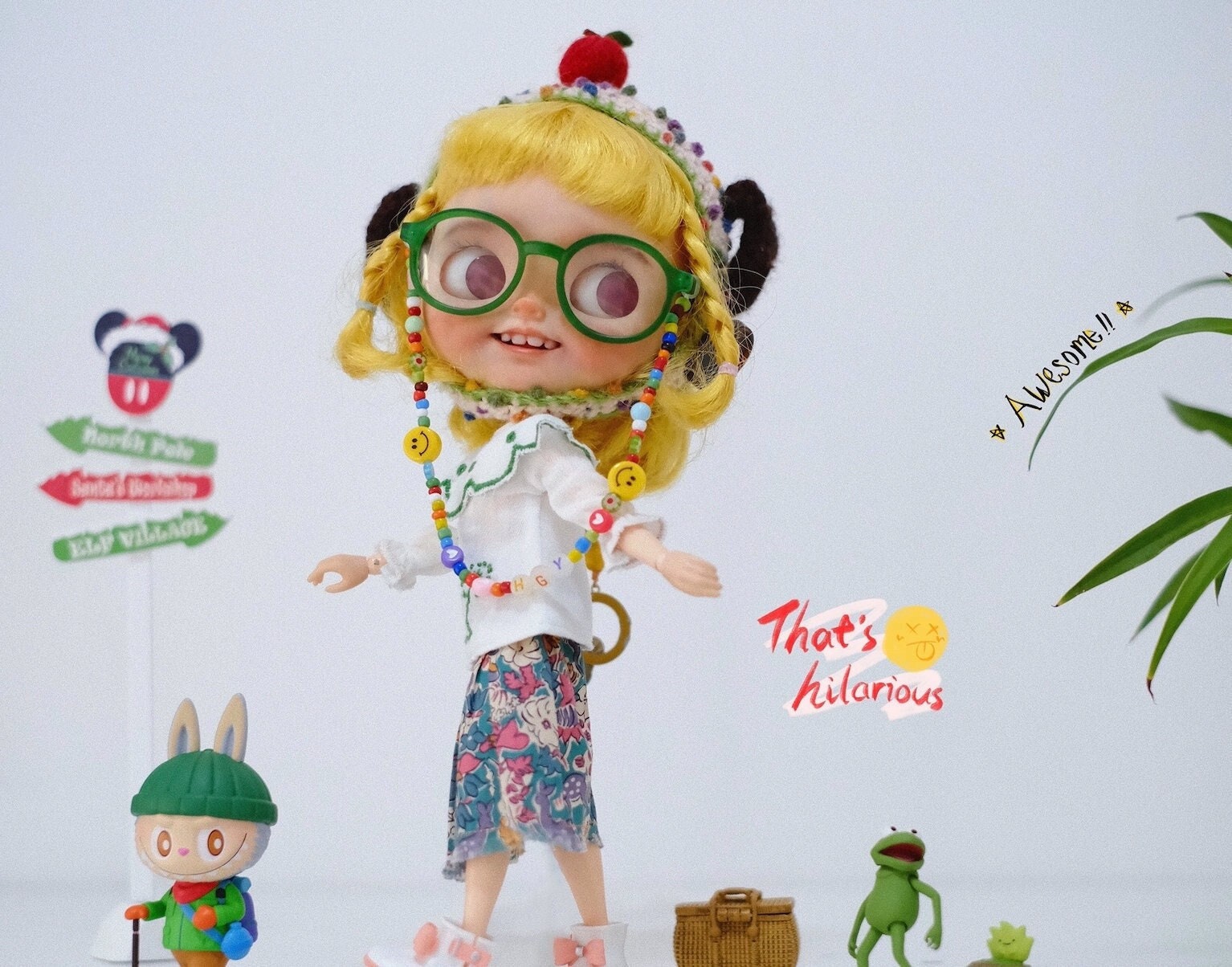 Blythe Glasses Tortoiseshell Plastic Frame Glasses Blythe Etsy