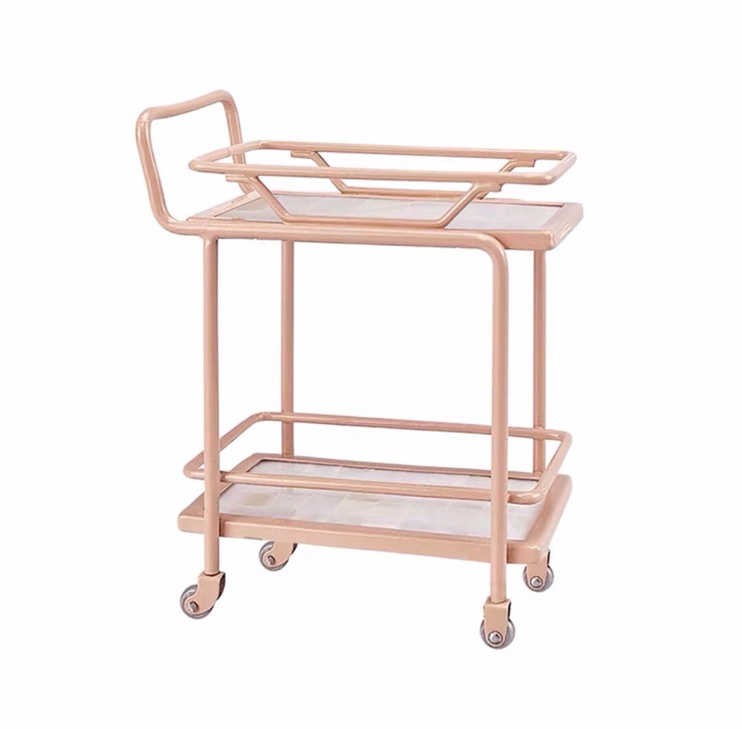 In Stock Dollhouse Miniatures Food Trolley for Dolls Bread Trolley for ...