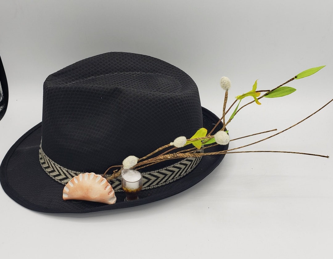 Fedora Pierogi Hat Wbeer and Pussywillow - Etsy
