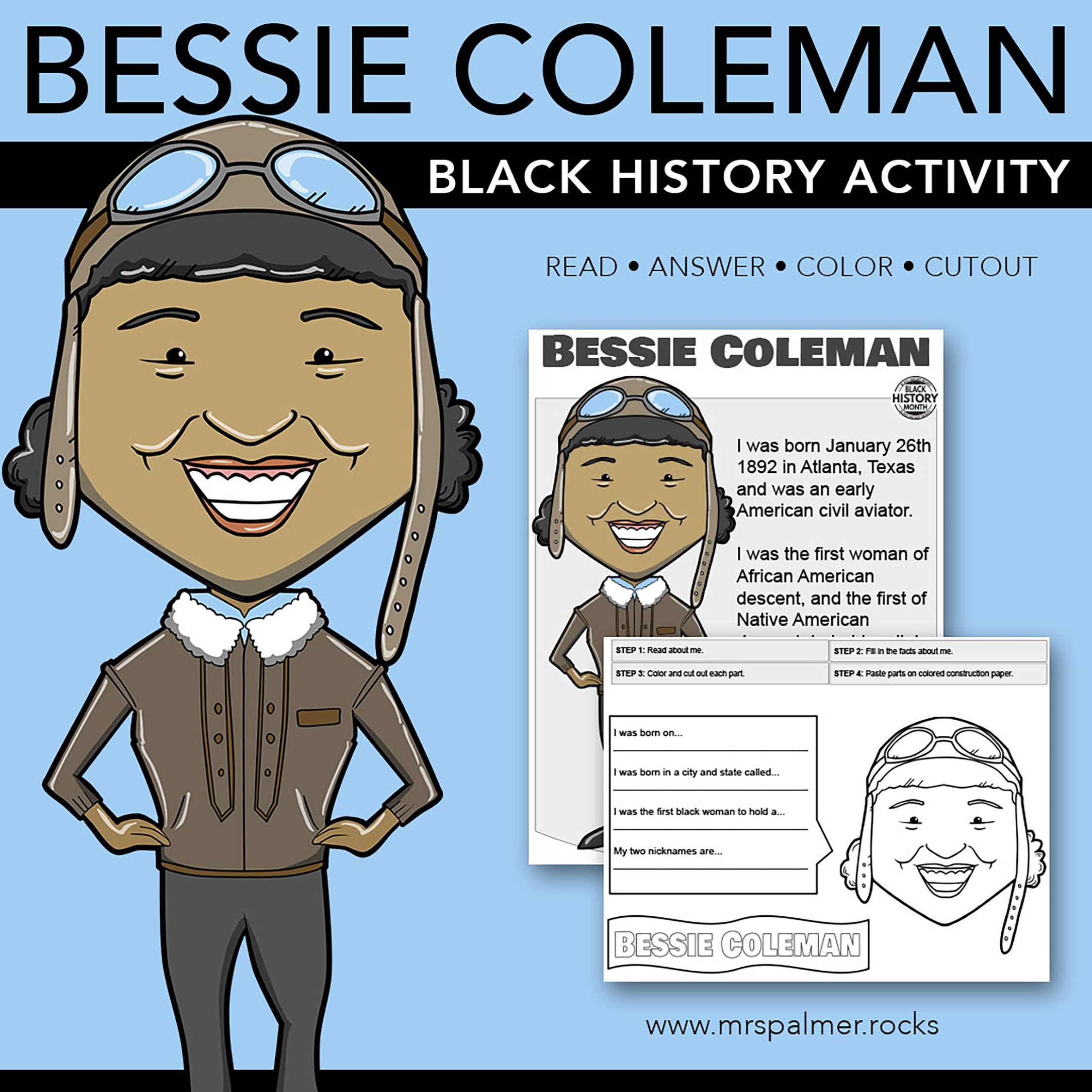 Bessie Coleman Timeline