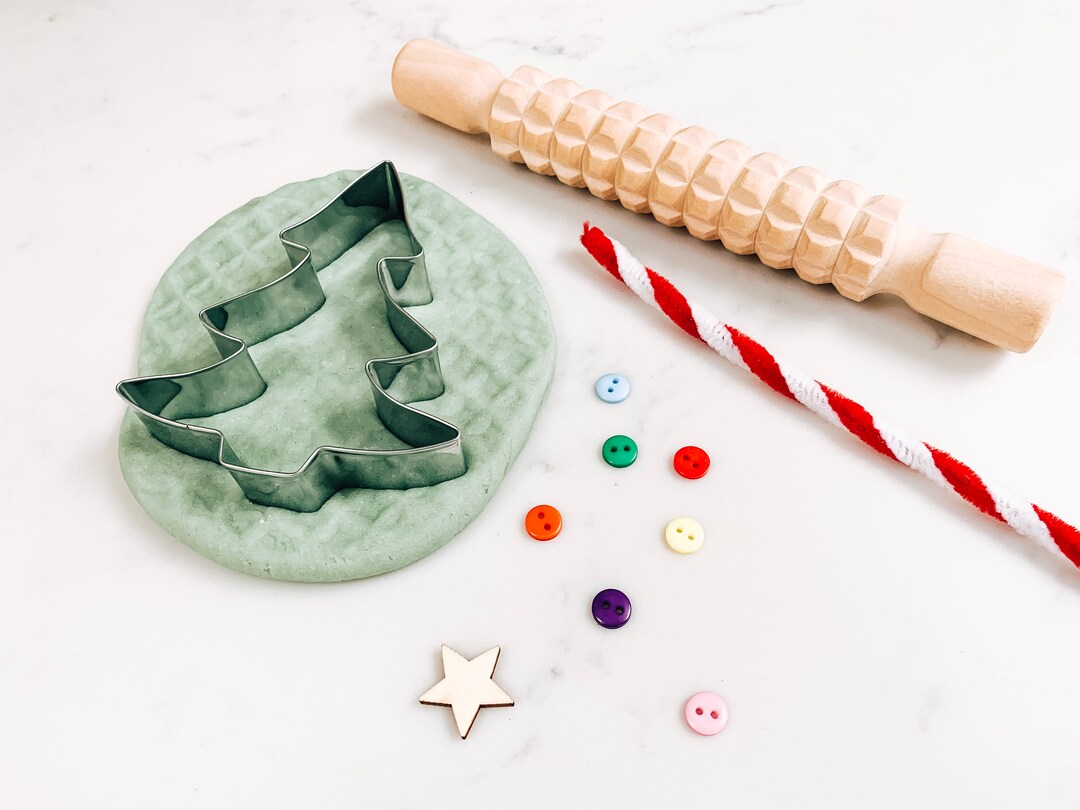 Christmas Tree Playdough Stocking Filler - Etsy