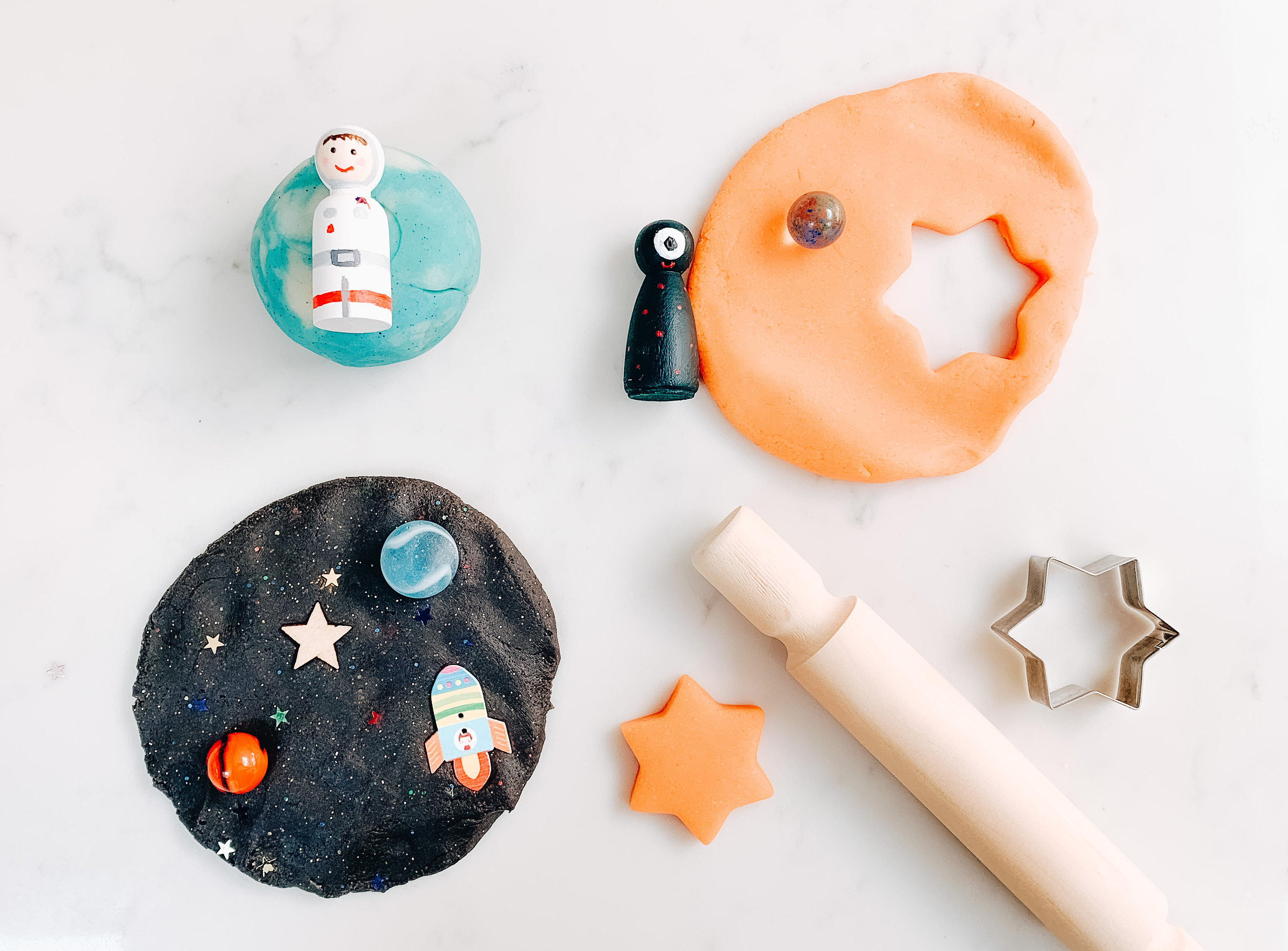 Space Play Dough Kit - Etsy