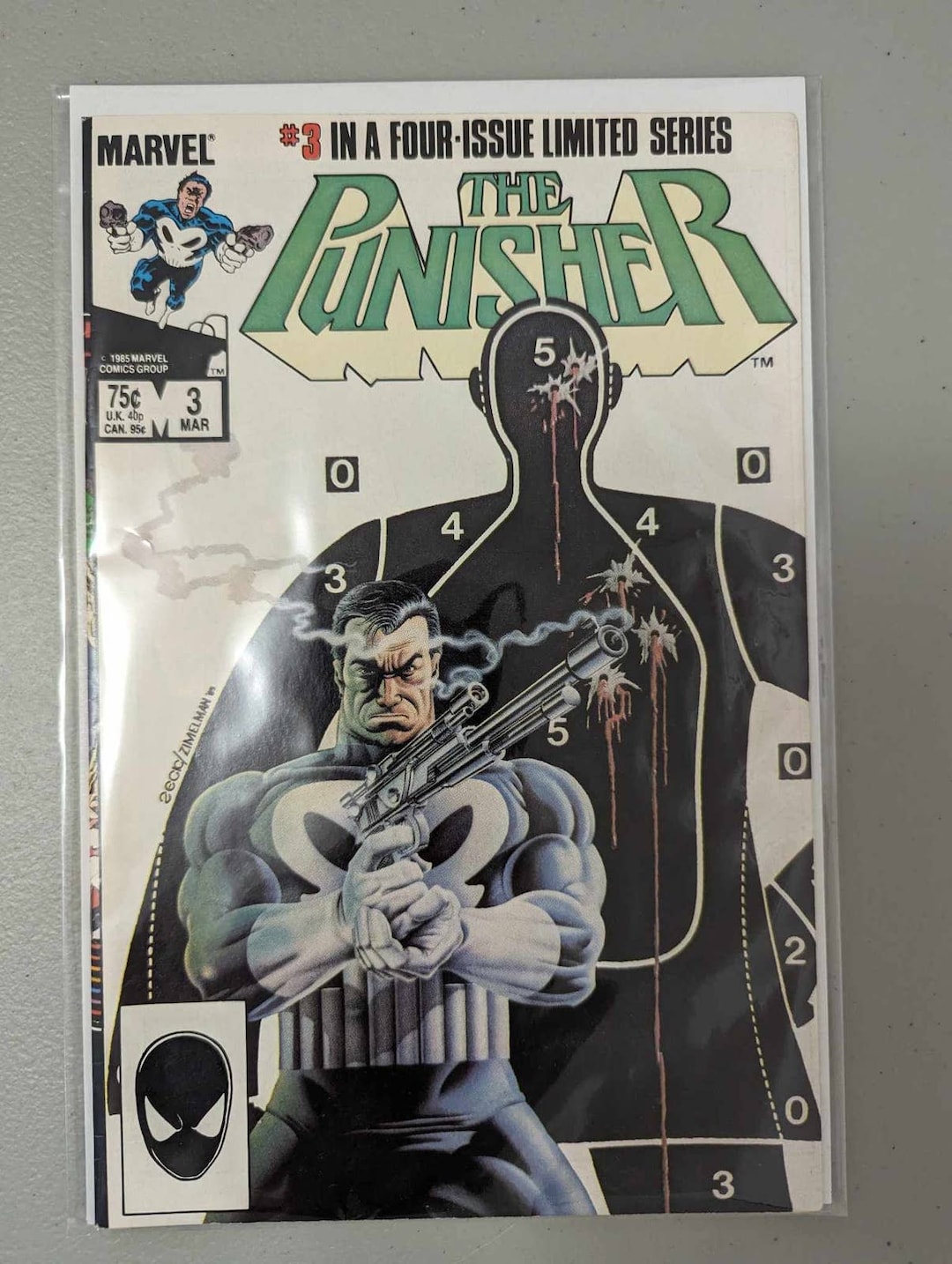 The Punisher, Vol. 1 3A 1986 Marvel Comics - Etsy