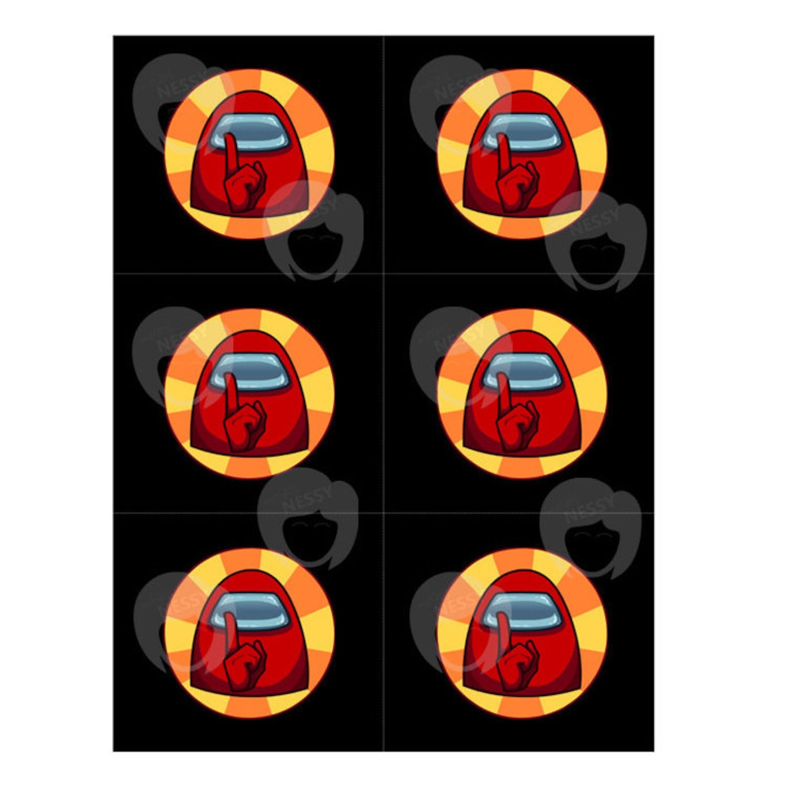 Among Us in Real Life Game Cards digital Download - Etsy