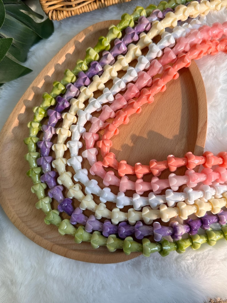 13*16mmmulticolor Hawaiian Puakenikeni Flower Beads,waterproof Resin ...