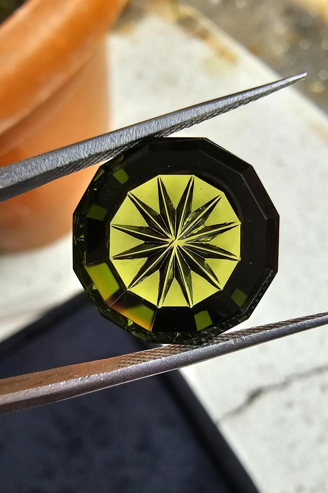 Handcarved Natural Moldavite Fantasy Cut for Pendant Moldavite Carving ...