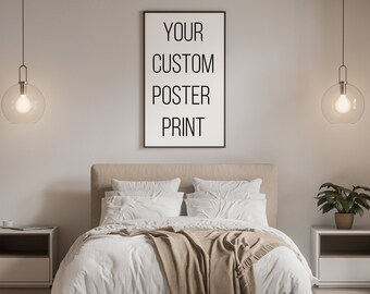 Custom Text Poster | Etsy