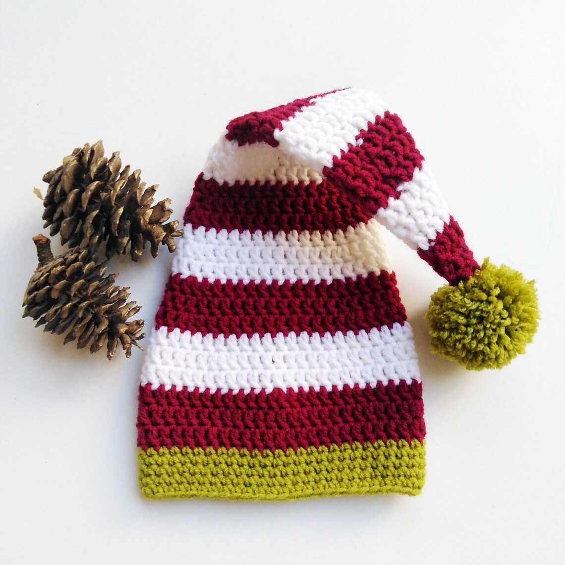 Christmas Crochet Elf Hat Pattern Christmas Elf Hat Crochet - Etsy