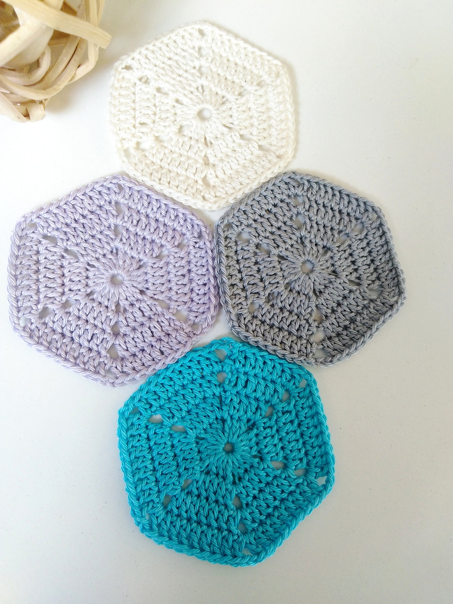 Solid Geometric Crochet PATTERN Crochet Baby Blanket Pattern Hexagon ...