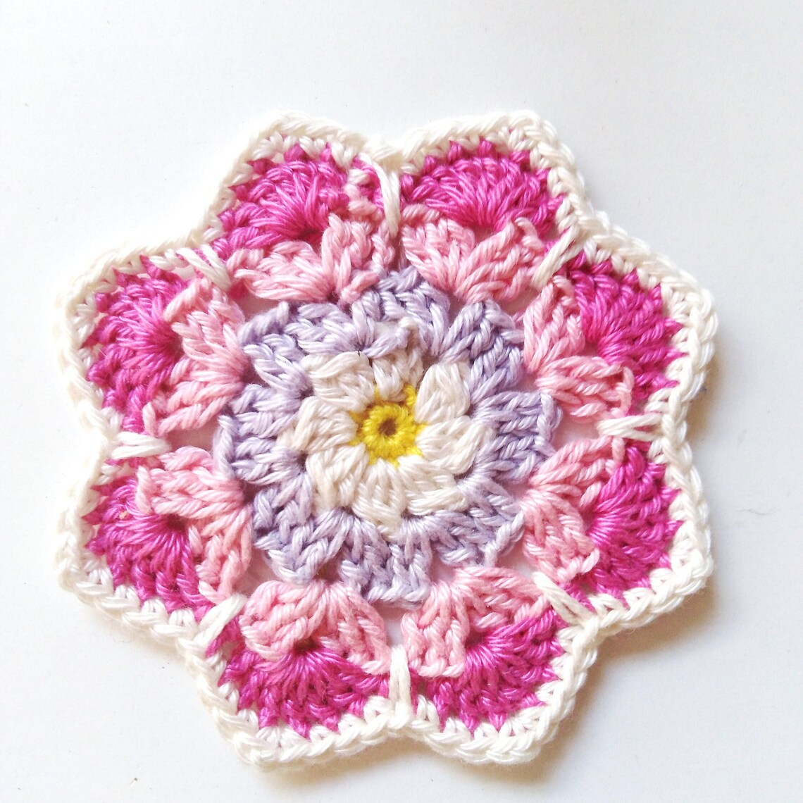 Flower Coasters Pattern Crochet Pattern Crochet Coaster Easy - Etsy