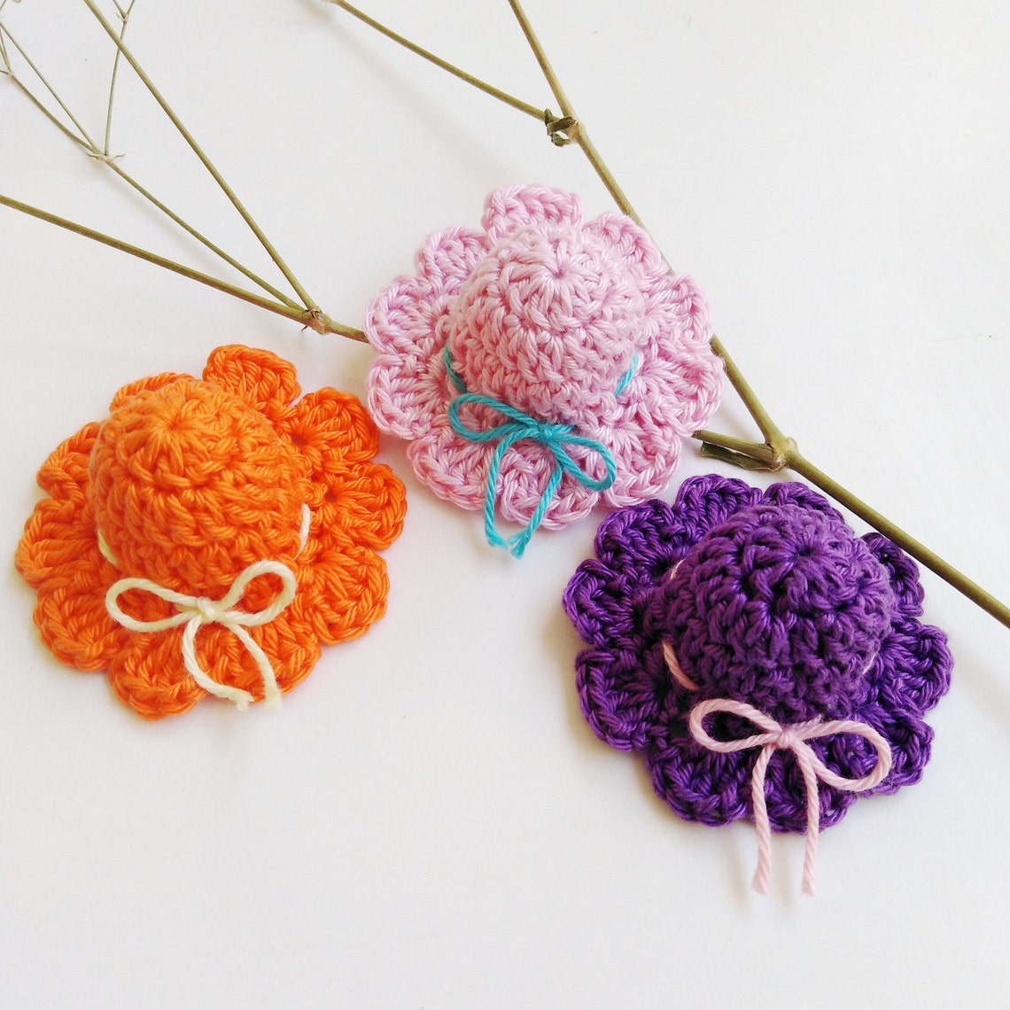 Mini Sun Hat PATTERN Crochet Pattern Doll Hat Pattern Mini Hat - Etsy