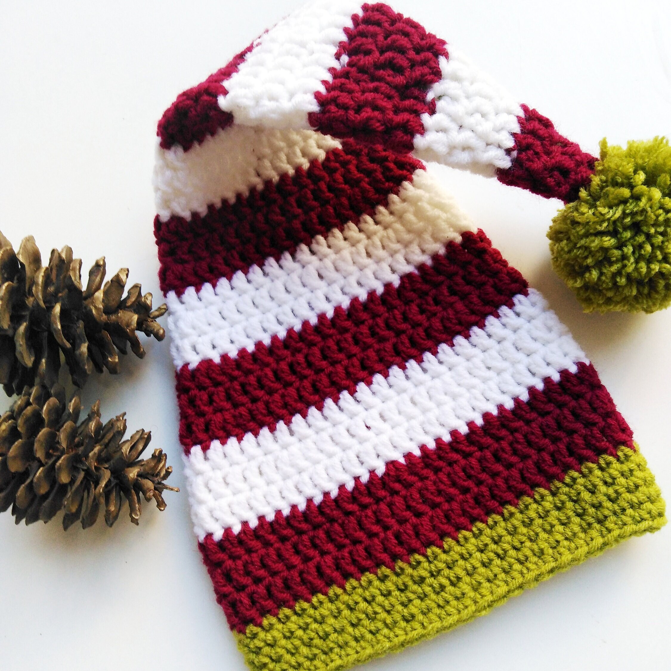 Christmas Crochet Elf Hat Pattern Christmas Elf Hat Crochet - Etsy