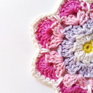 Flower Coasters Pattern Crochet Pattern Crochet Coaster Easy Crochet Patterns Crochet Doilies ...