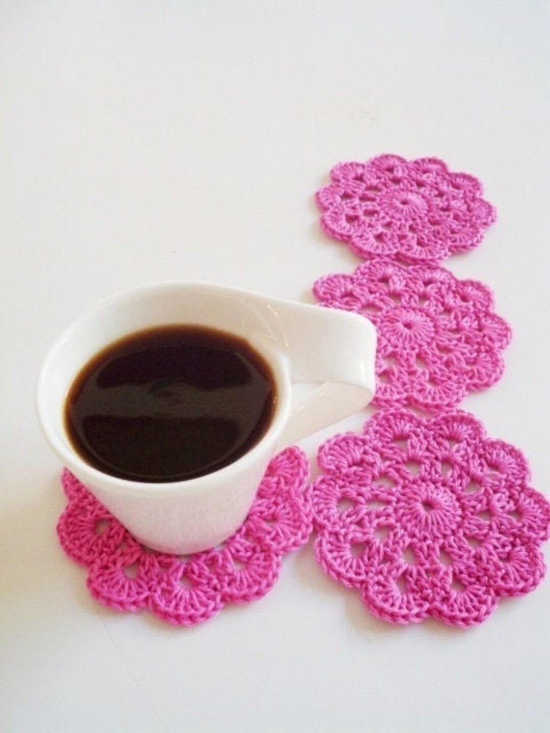 Coasters Pattern Crochet Pattern Crochet Doily Pattern Doilies Crochet ...