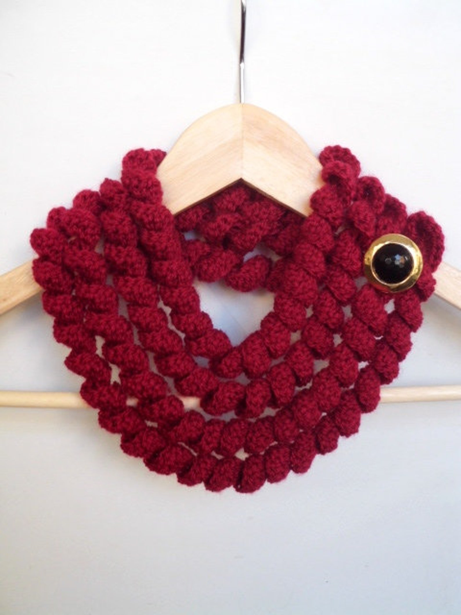 Crochet Scarf Pattern Easy Spiral Scarf PDF Download Crochet - Etsy