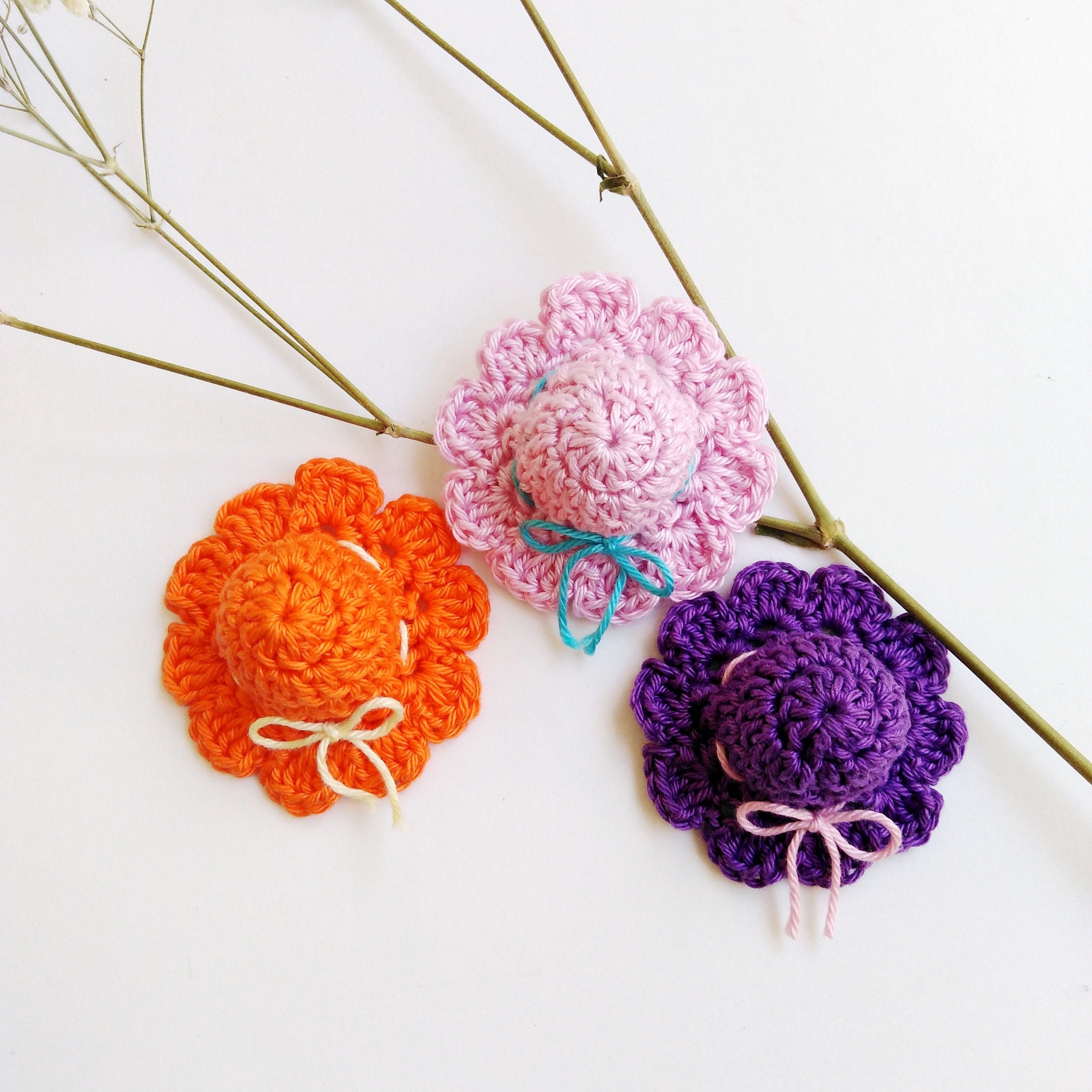 Mini Sun Hat PATTERN Crochet Pattern Doll Hat Pattern Mini Hat - Etsy