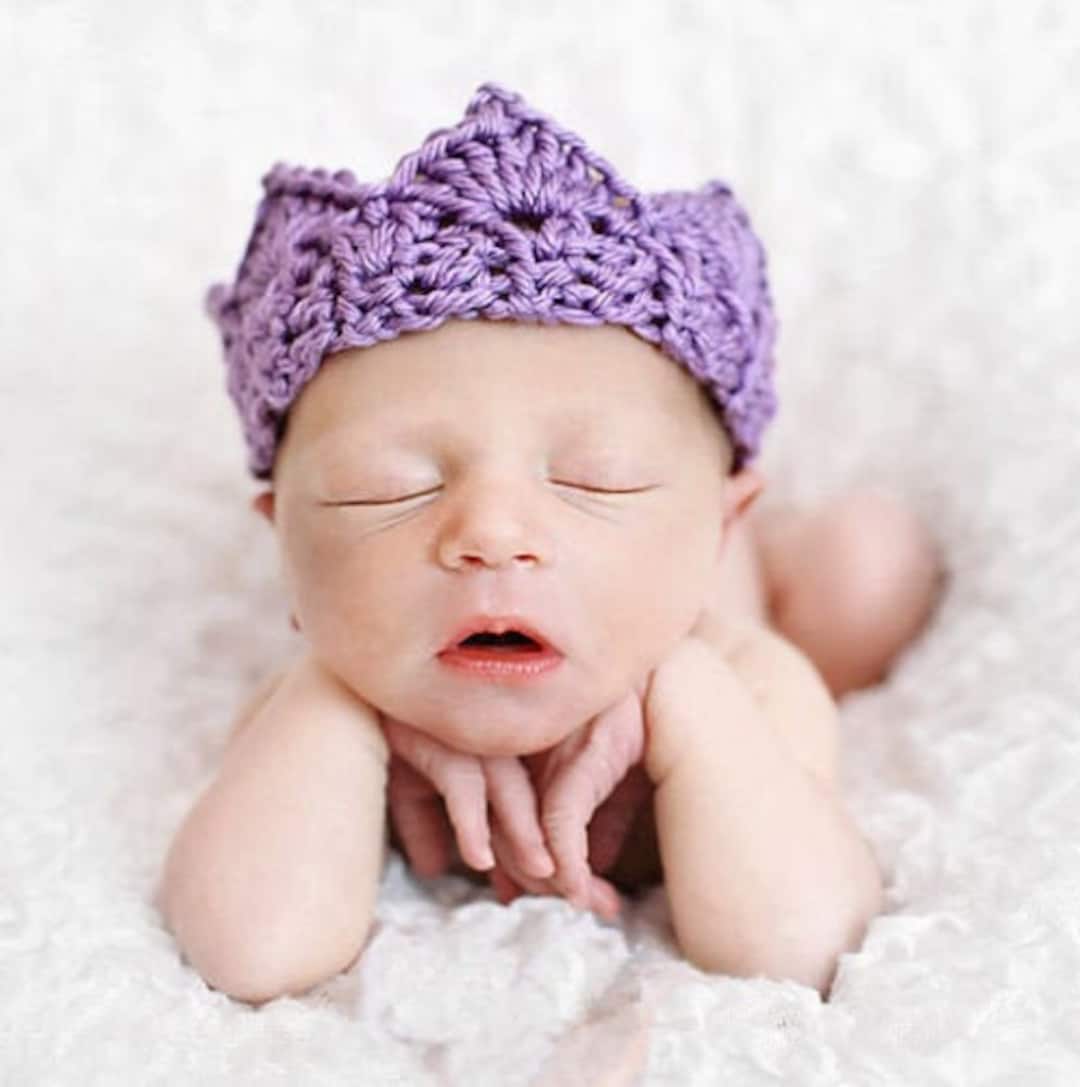Crochet Crown Pattern Princess Crown Baby Crochet Crown Pattern Newborn ...