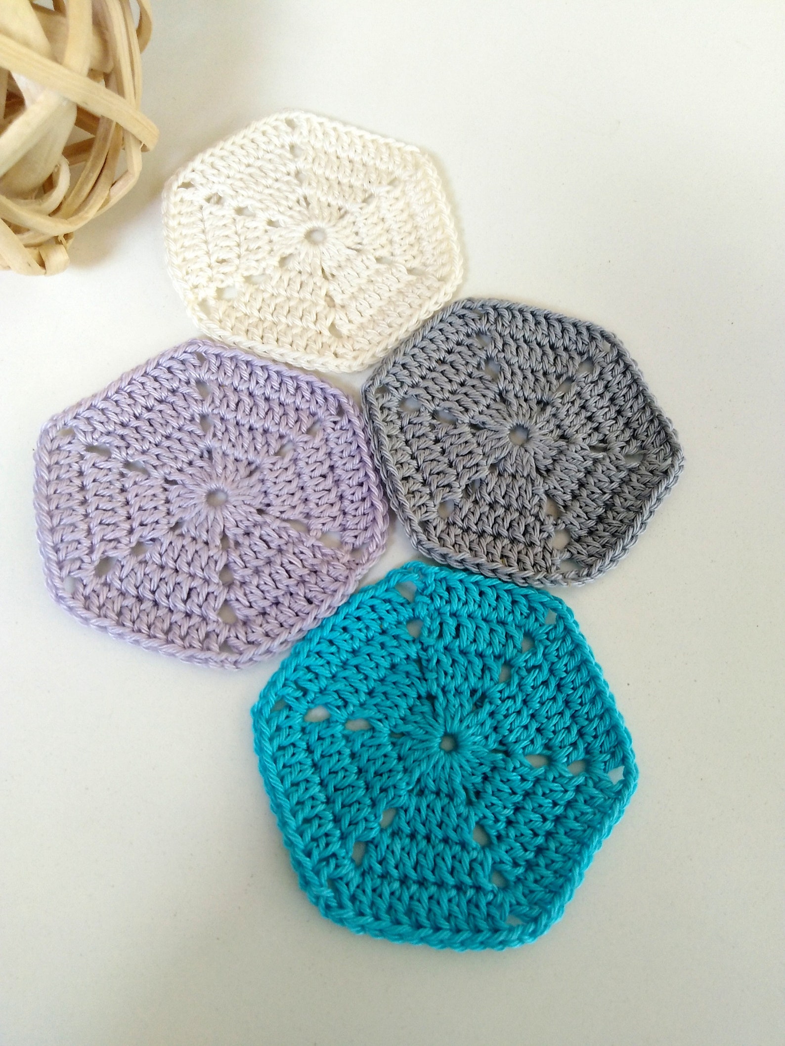 Solid Geometric Crochet PATTERN Crochet Baby Blanket Pattern Hexagon ...
